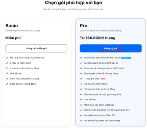 Cách nâng cấp Zalo lên business trên điện thoại và máy tính